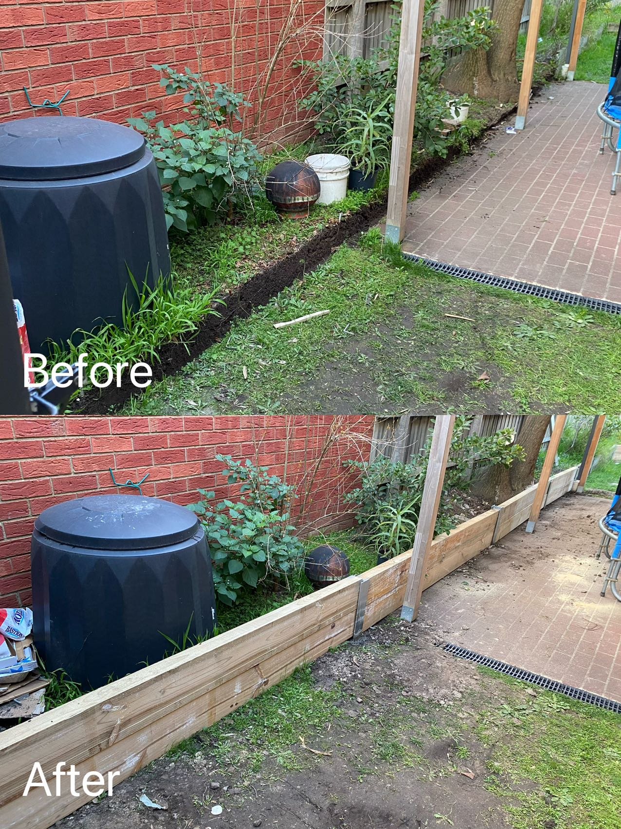 Colorbond Fence & Gate and Garden Bed Retaining Wall - DIY Steel Supply