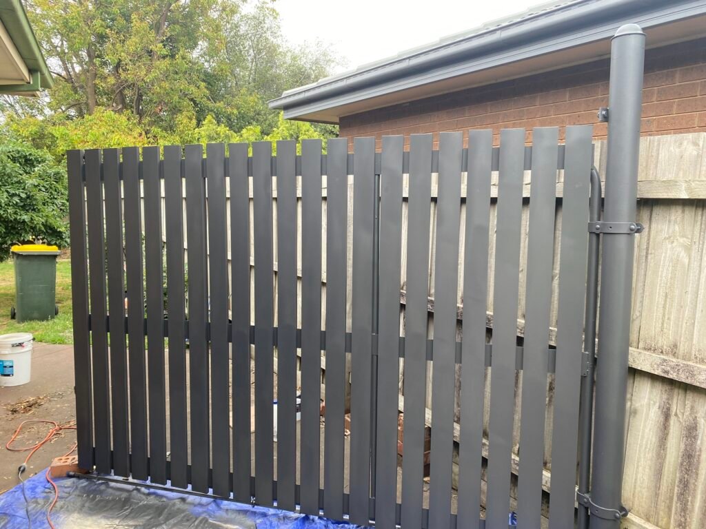 Aluminum Slat Gate - DIY Steel Supply