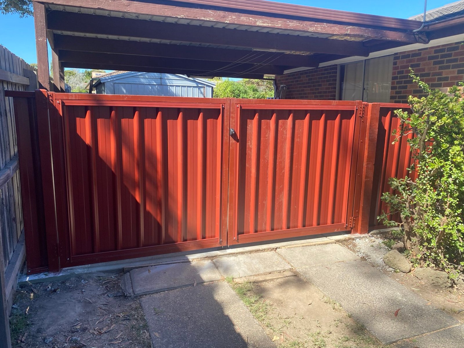 Colorbond Fence and Gate - DIY Steel Supply