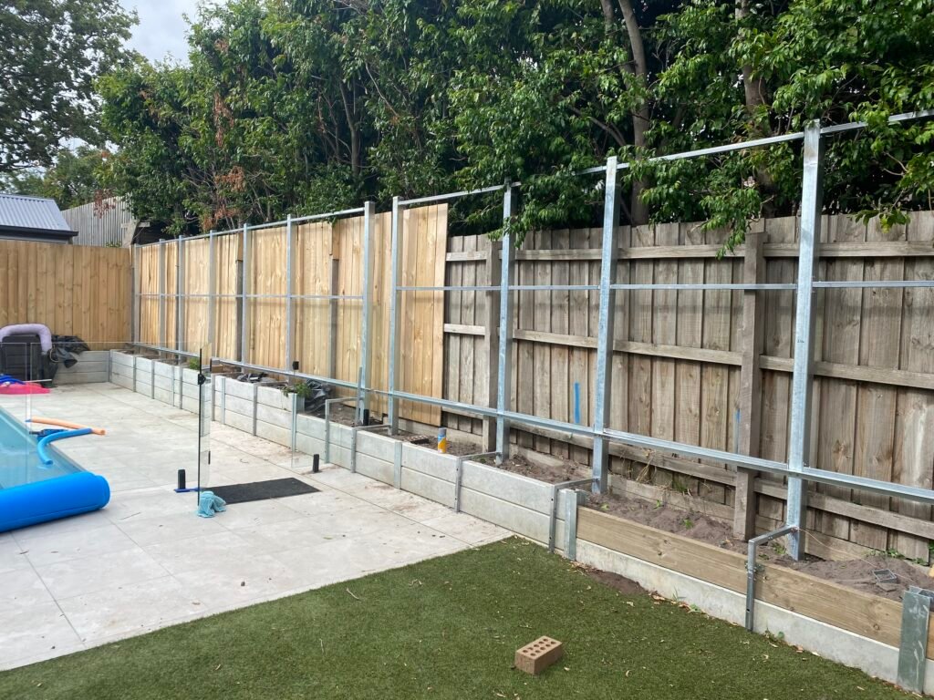 Cladding Wall Support Frame - DIY Steel Supply