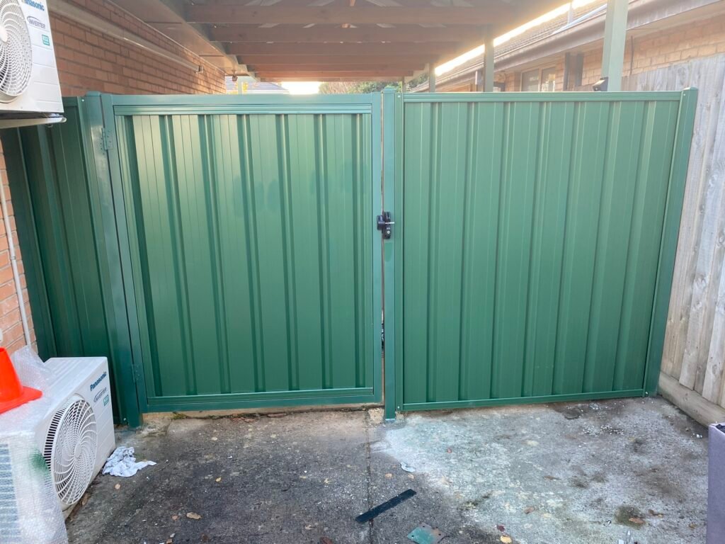 Colorbond Swing Gate - DIY Steel Supply